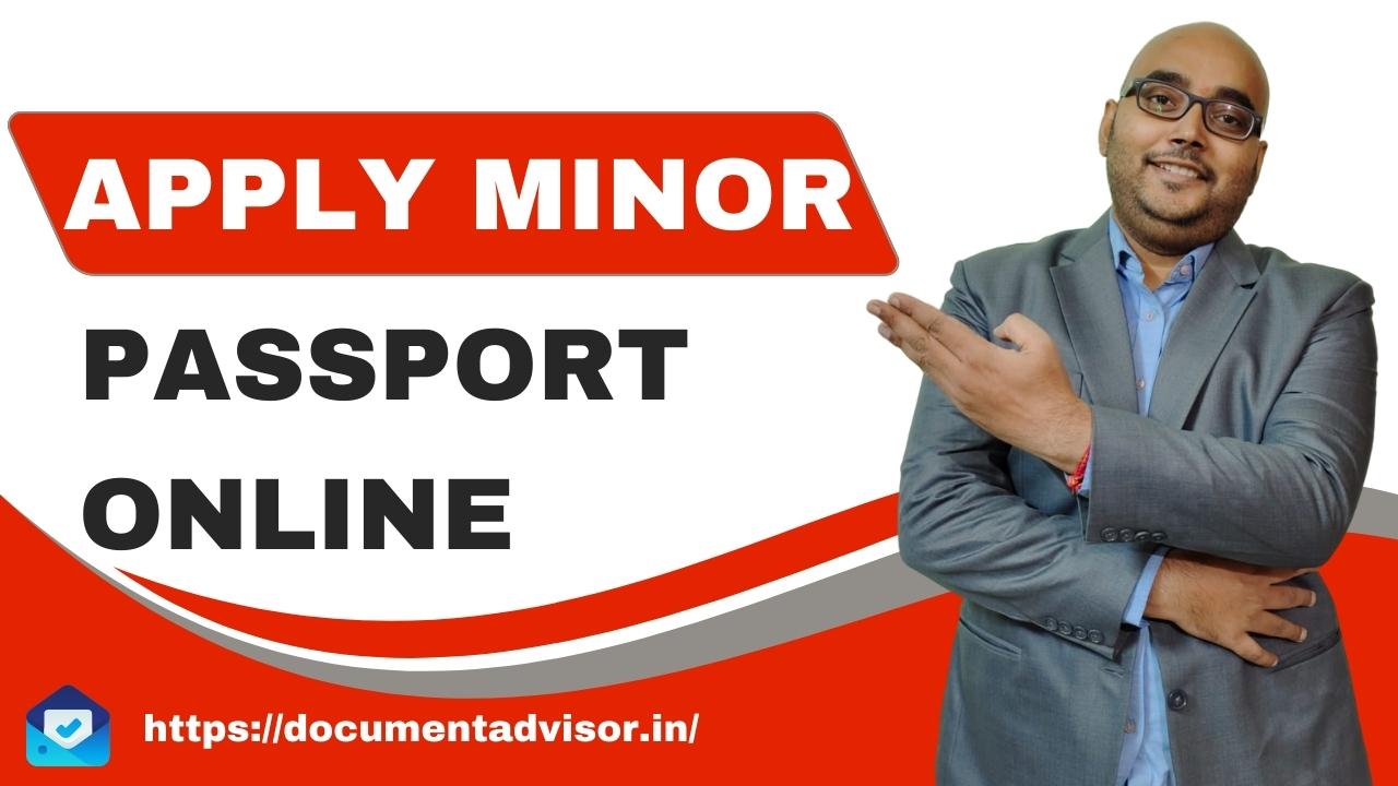 How To Apply For a Minor Passport In India? - Name Change Online | Name Change Affidavit